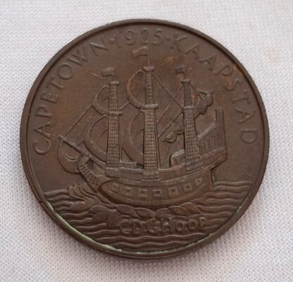 LOT 258 (32907) Est R50 to R150 – 1 x 1925 Bronze Commemorative Medal ...